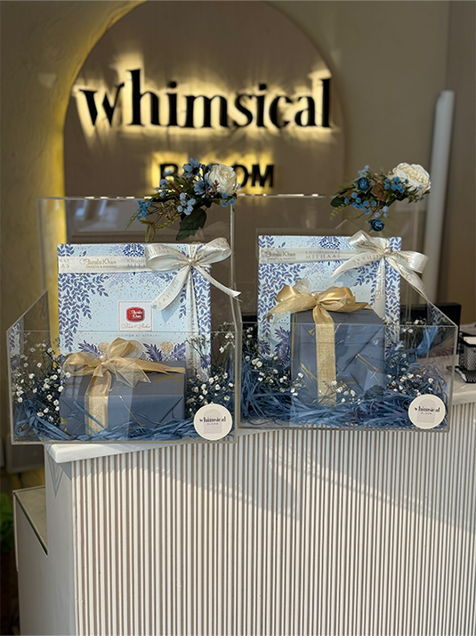 Square Acrylic Box – whimsical bloom